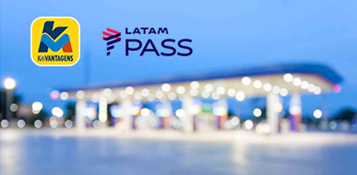 Transferência de Km de Vantagens para Latam Pass (antiga Multiplus)
